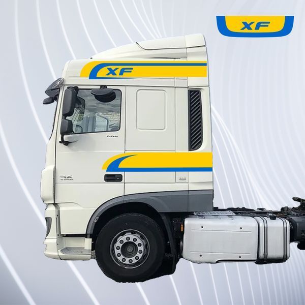 Наклейки на вантажівку DAF – Купити тюнінг наклейки DAF | Turbo Stickers